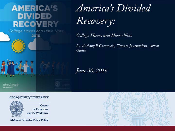 America's Divided Recovery